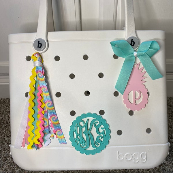 Beaded Bag Tag - Etsy