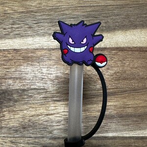 Pokemon Straw Topper & Straw | Straw Toppers | Pink | Straw Accessories ...