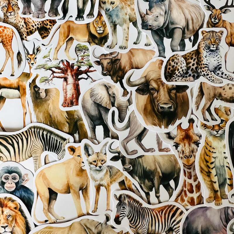 African Stickers - Etsy