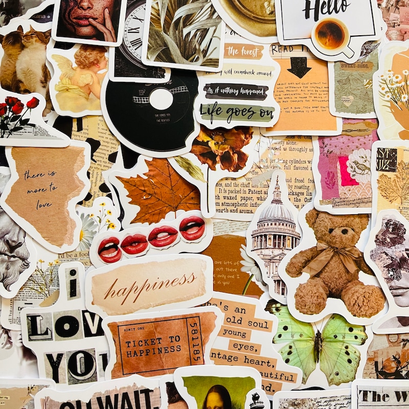 Scrapbook Stickers - Etsy