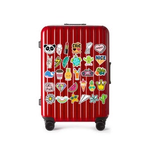 25/50/100 Colourful Vinyl Stickers, Die Cut Decal Set, Waterproof ...