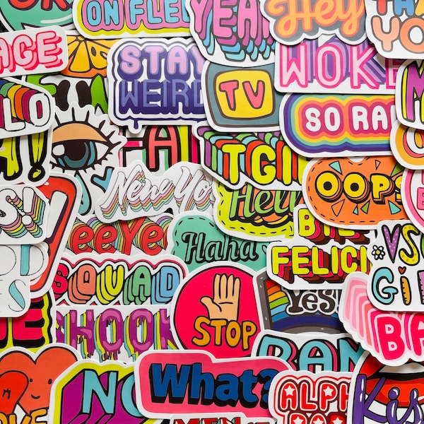 Teen Girl Wall Decal - Etsy