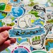25/50 Vinyl Environment Stickers, Die Cut Decal Set, Waterproof ...