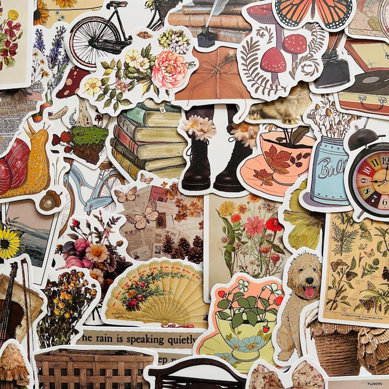 Vintage Stickers - Etsy