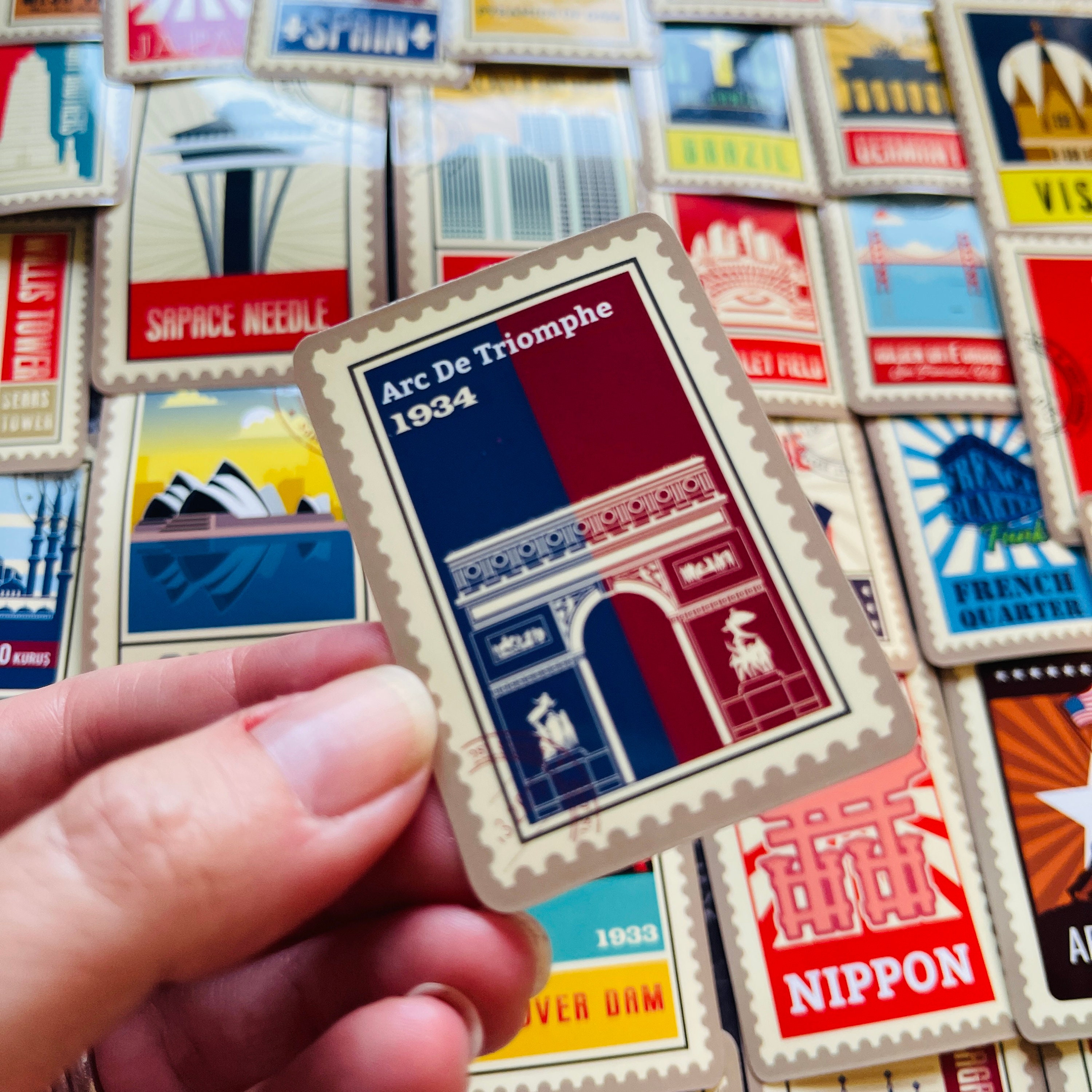 25/50 Vinyl Travel Stickers Die Cut Decal Set Waterproof - Etsy