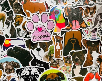 Boxer Dog Decal - Etsy