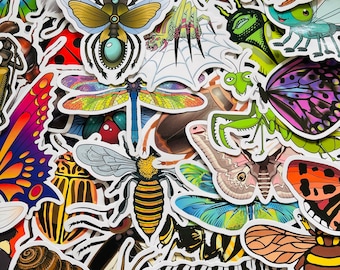 25/50 Vinyl Black White Theme Stickers, Die Cut Decal Set, Waterproof ...