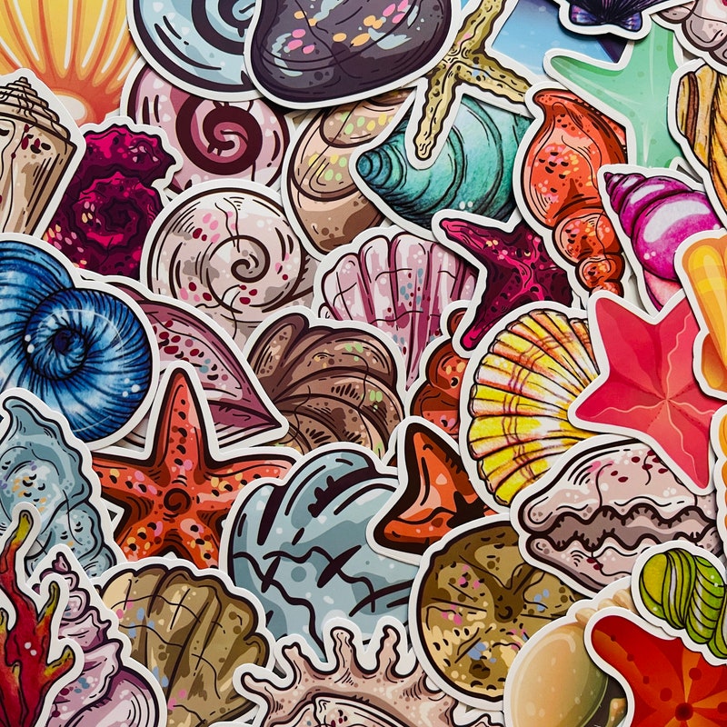 Marine Life Decal - Etsy