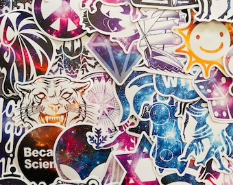 25/50 Vinyl Student Stickers Die Cut Decal Set Waterproof - Etsy