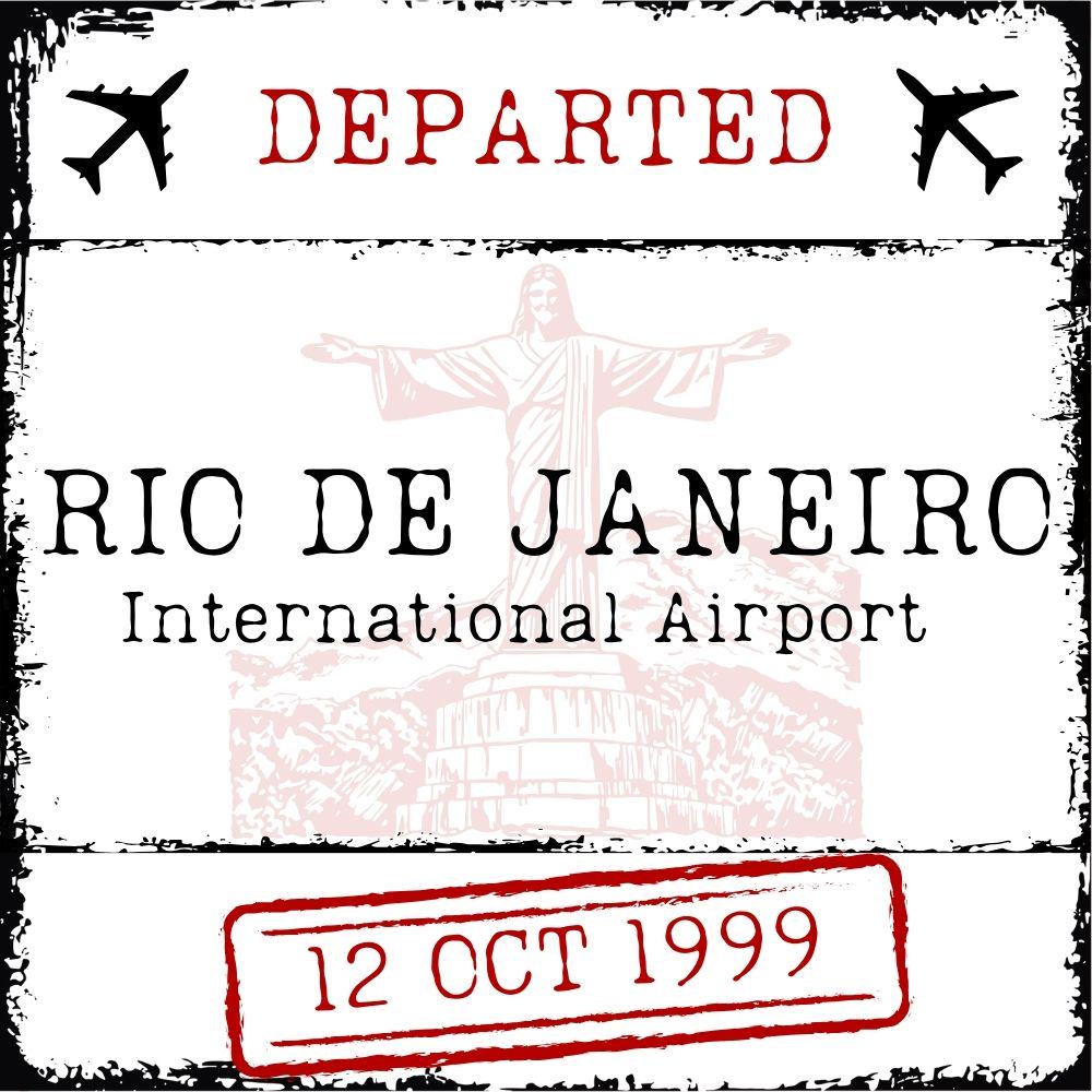 Digital File Customized Passport Stamp, Personalised Travel Arrival ...