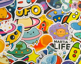 25/50 Vinyl Student Stickers Die Cut Decal Set Waterproof - Etsy