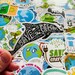 25/50 Vinyl Environment Stickers, Die Cut Decal Set, Waterproof ...
