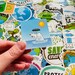 25/50 Vinyl Environment Stickers, Die Cut Decal Set, Waterproof ...