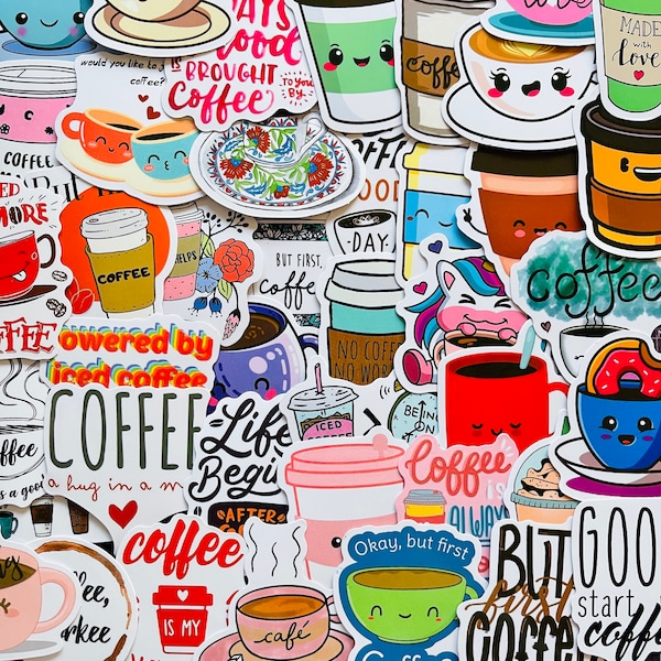Coffee Machines Decals - Etsy UK