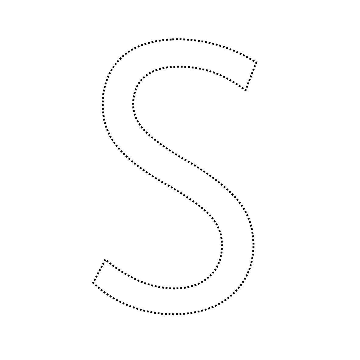 Dotted Alphabet for Tracing - Etsy