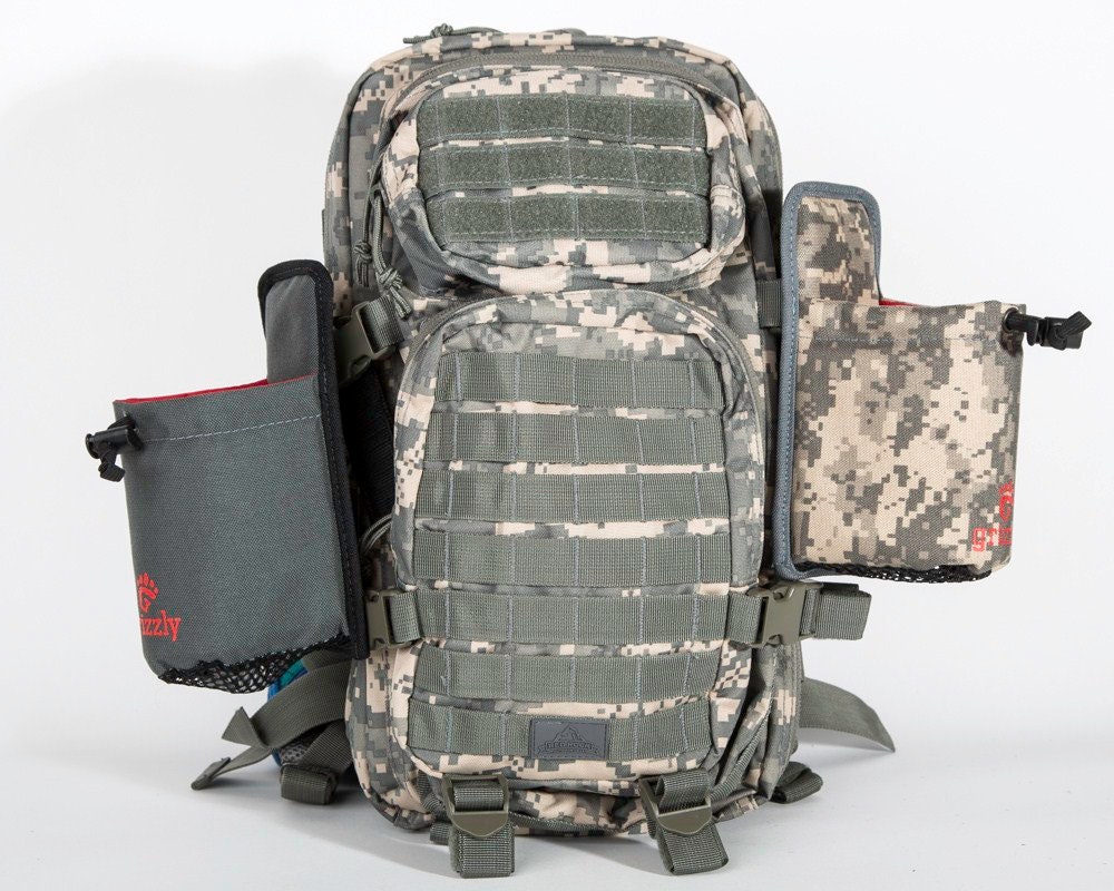 Grizzly SNAKE RIVER Water Bottle, Lens, and Flash Holder (digital Camo ...