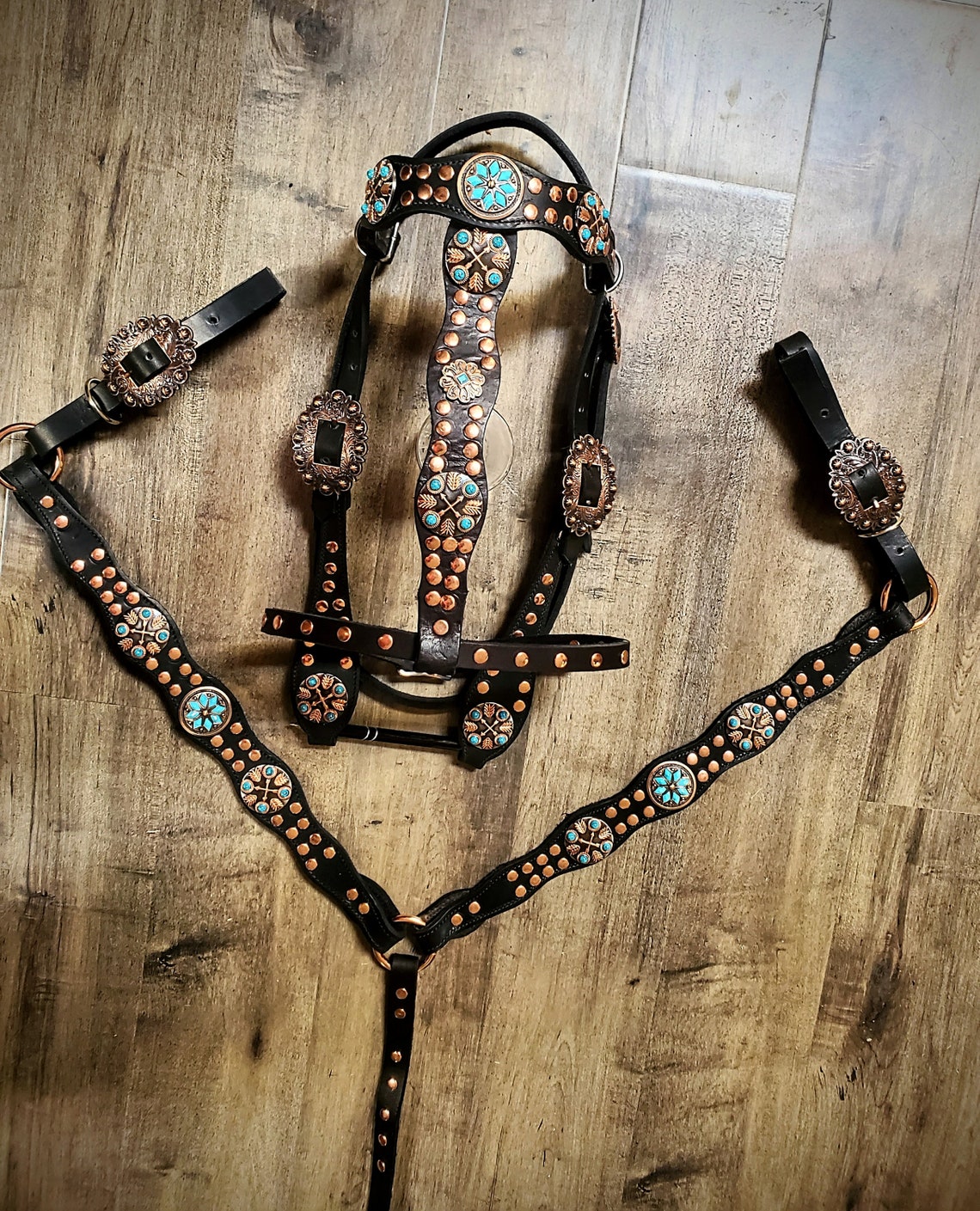 Baroque Style Parade Tack Set - Etsy