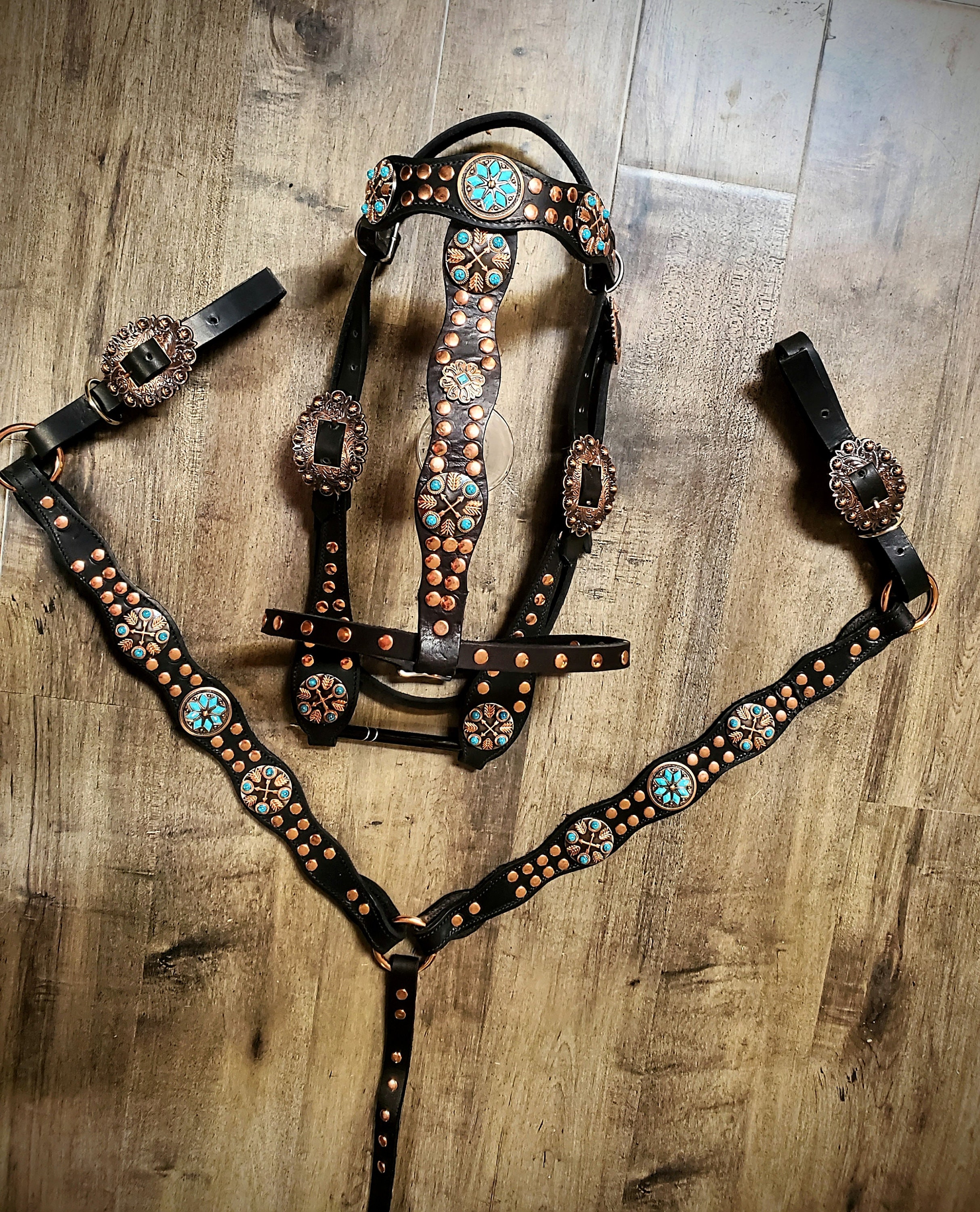 Baroque Style Parade Tack Set - Etsy