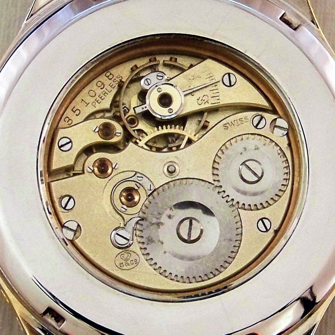 IWC Schaffhausen PEERLESS Wedding Movement Cal.63 Pocket Watch 1907s - Etsy