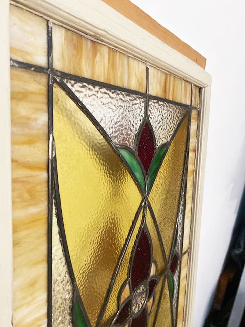 Victorian Stained Glass Panel C1880 - Etsy