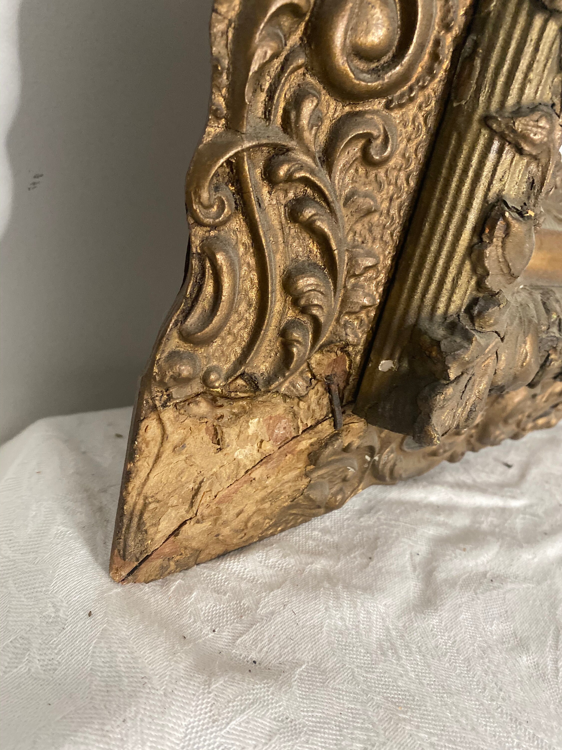 Antique 19th Century Filigree Ornate Gilt Frame - Etsy