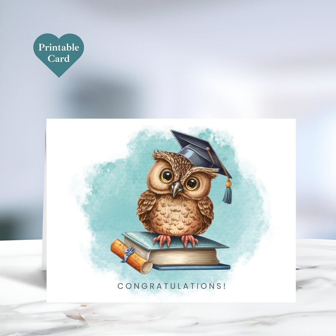 Printable Graduation Card. Congratulations. Envelope Template Included ...