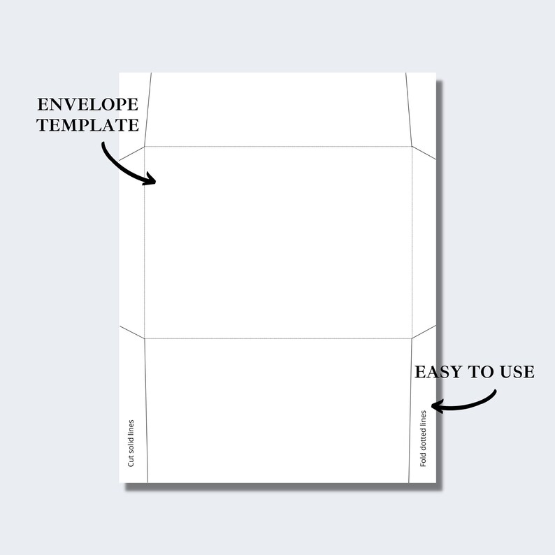 Printable Happy Fathers Day Card and Envelope Template. - Etsy