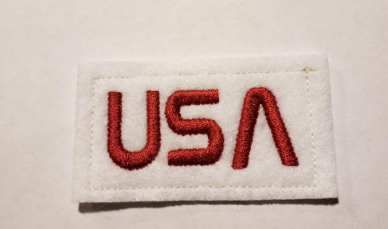 USA Embroidered Patch - Etsy