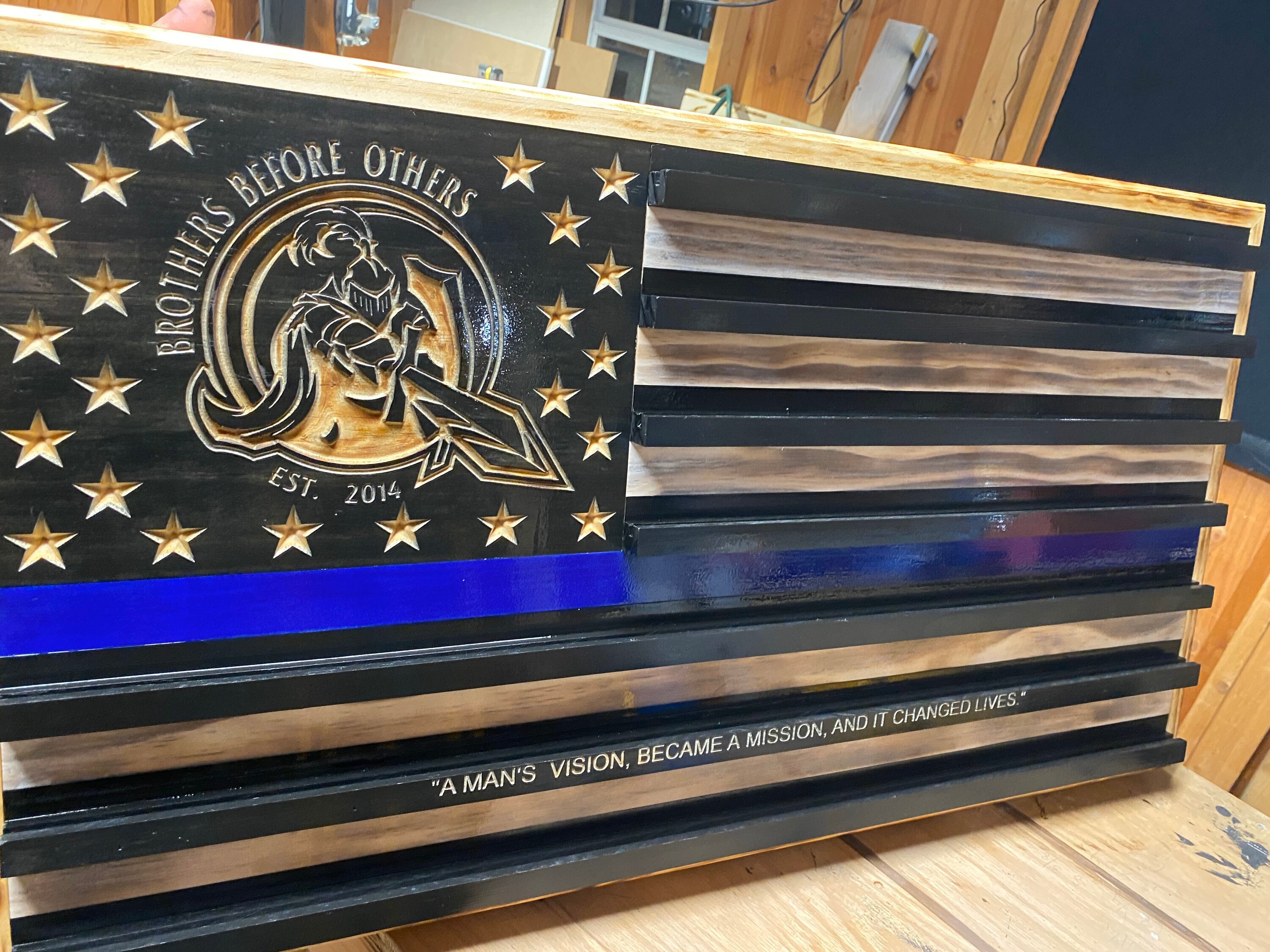 Challenge Coin Flag, Challenge Coin Holder, Coin Display, Rustic Flag ...