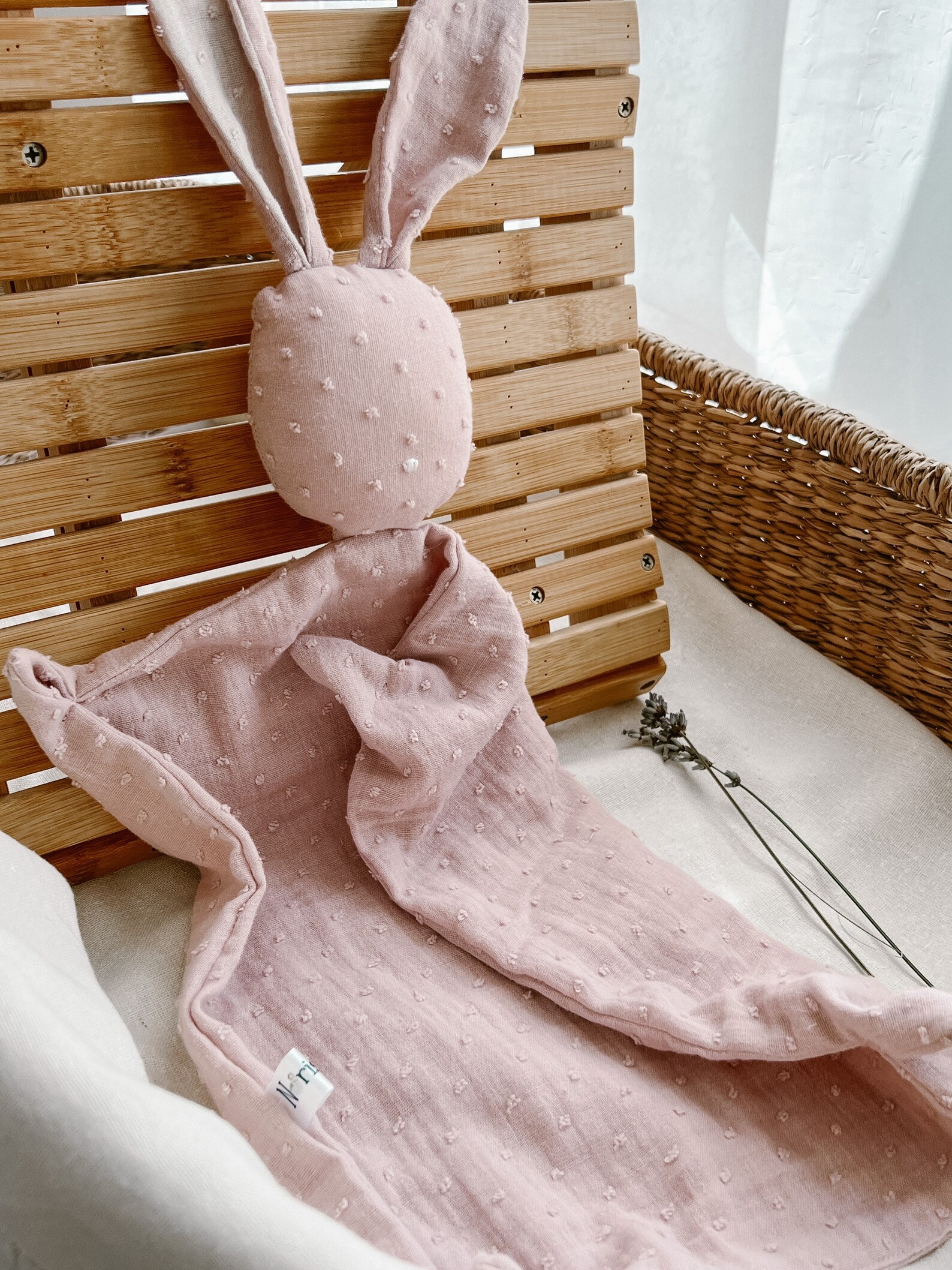 Personalised Baby Comforter Baby Lovey Baby Bunny - Etsy