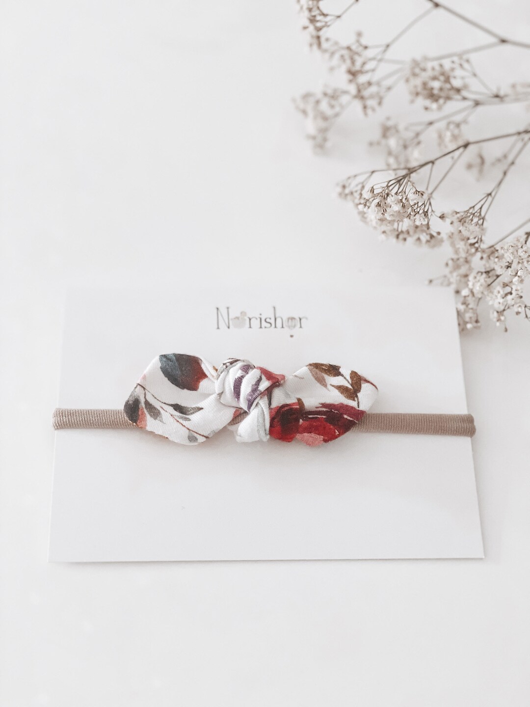 Baby Head Bow | Floral Head Bows | Baby Headband | Hair Bows | Newborn ...