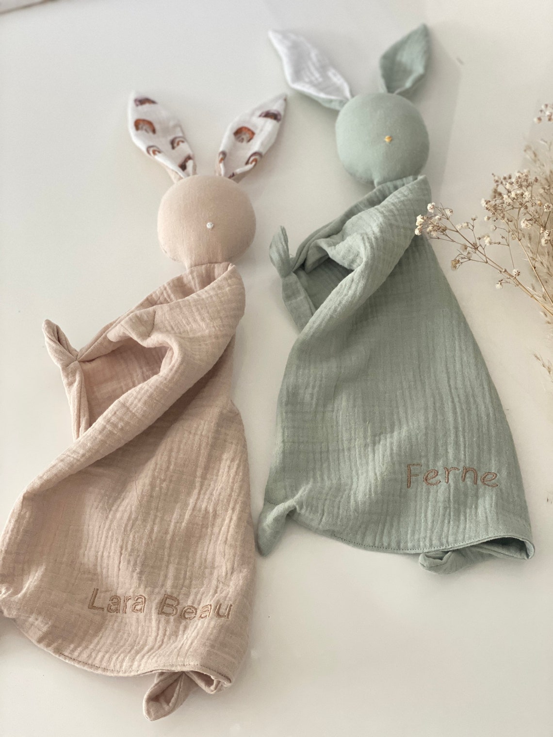 Personalised Baby Comforter | Baby Toy | Baby Cuddly Toy | Newborn ...