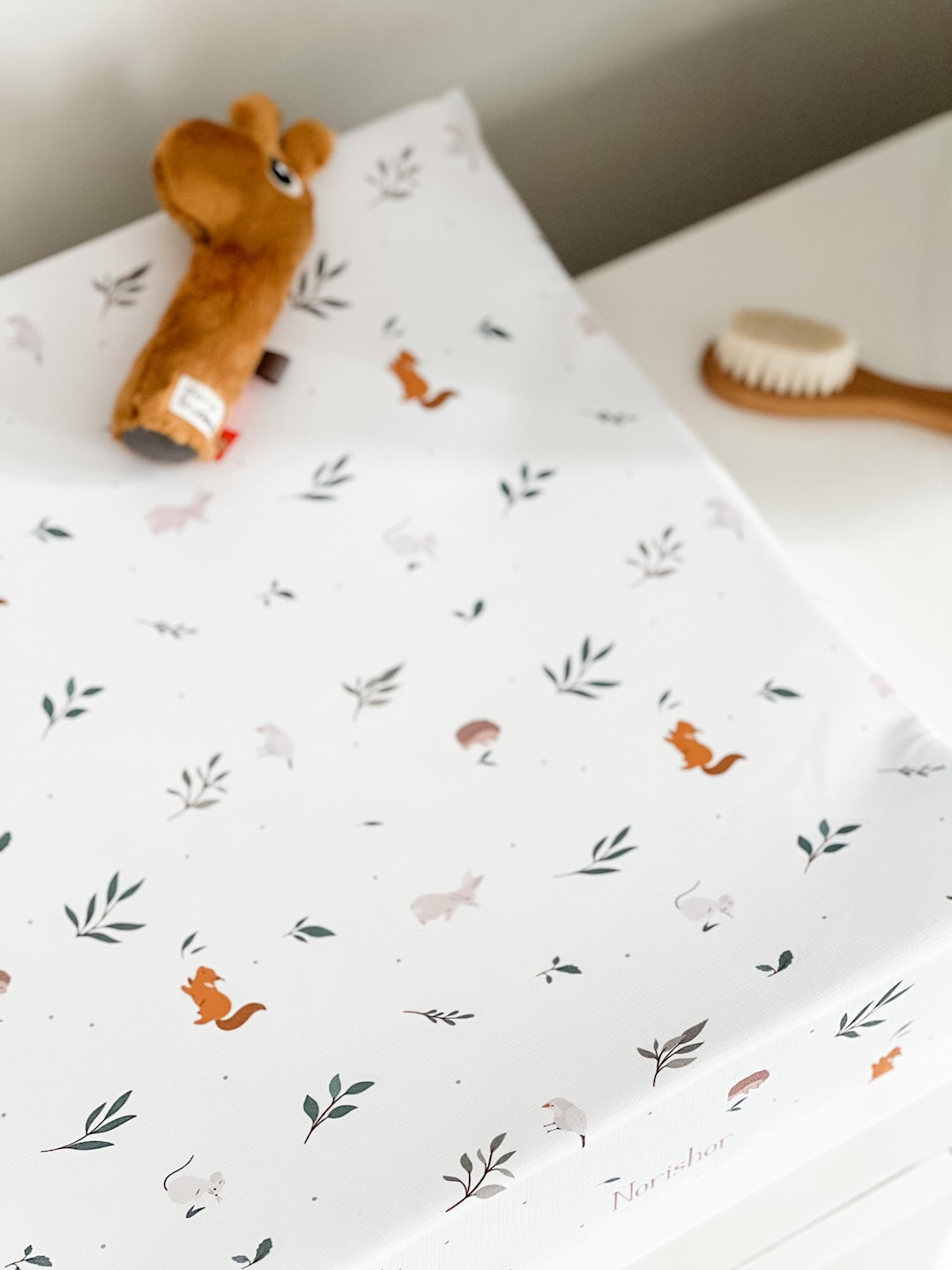 Anti-roll Baby Changing Mat Wipeable | Wedge Changing Mat Woodland Baby ...