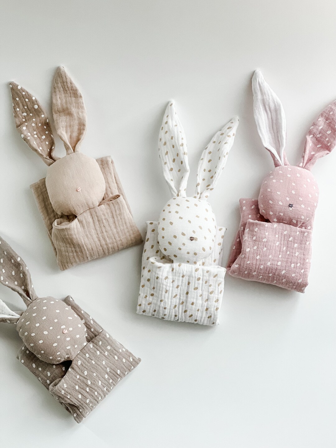 Personalised Baby Comforter | Bunny Comforter | Unisex Newborn Gift ...