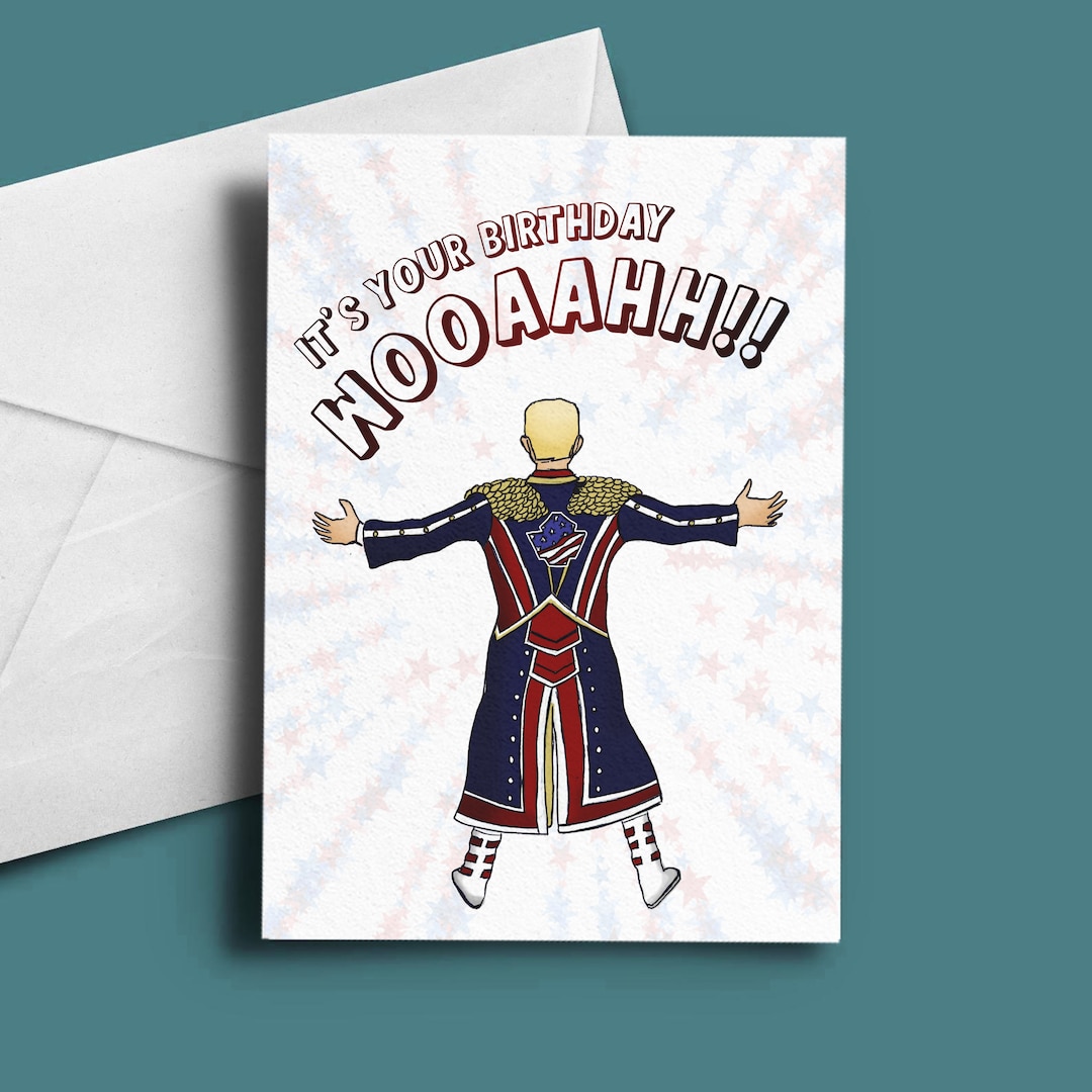 Wrestling Card Wrestling Birthday Card Cody Nightmare American Card Pro ...