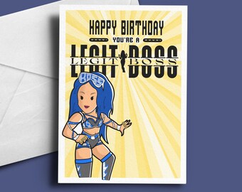 Funny 'debo Knock Yo Ass Out' Birthday Card Happy - Etsy