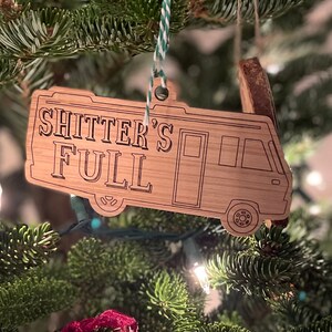 Shitters Full Ornament - Etsy