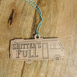 Shitters Full Ornament - Etsy