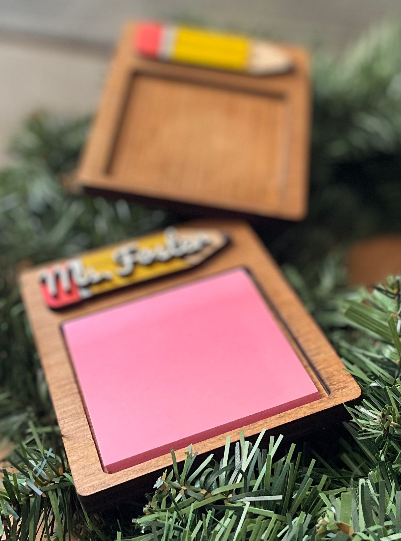 Teacher Sticky Note Holder - Etsy