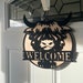 Welcome Cow Sign - Etsy