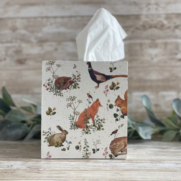 Animal Tissue Box - Etsy