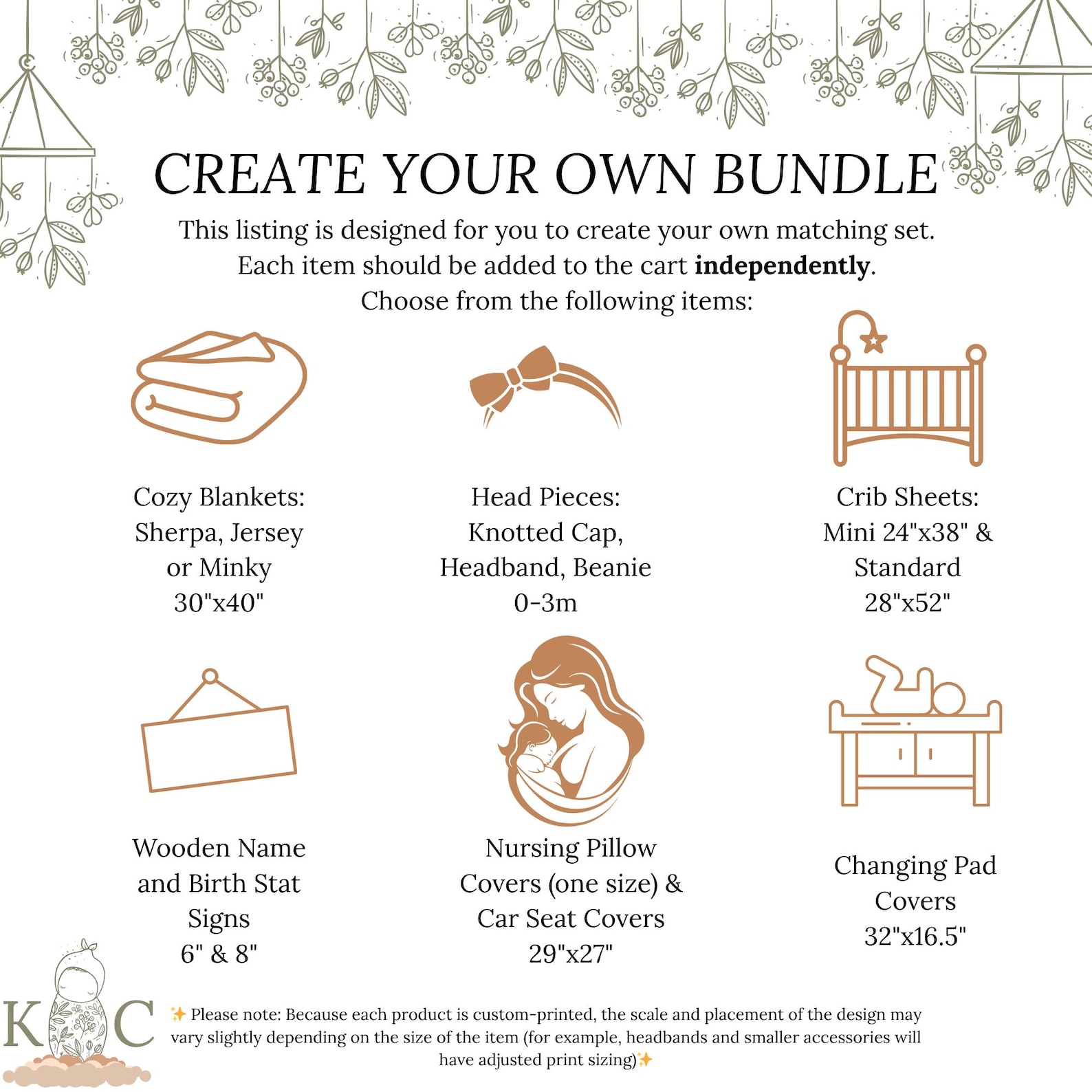 Elven Swaddle Nursery Set | Fantasy Forestcore Newborn Hospital Prop ...