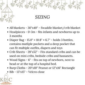 Elven Crib Sheet Nursery Set | Fantasy Forestcore Newborn Hospital Prop ...
