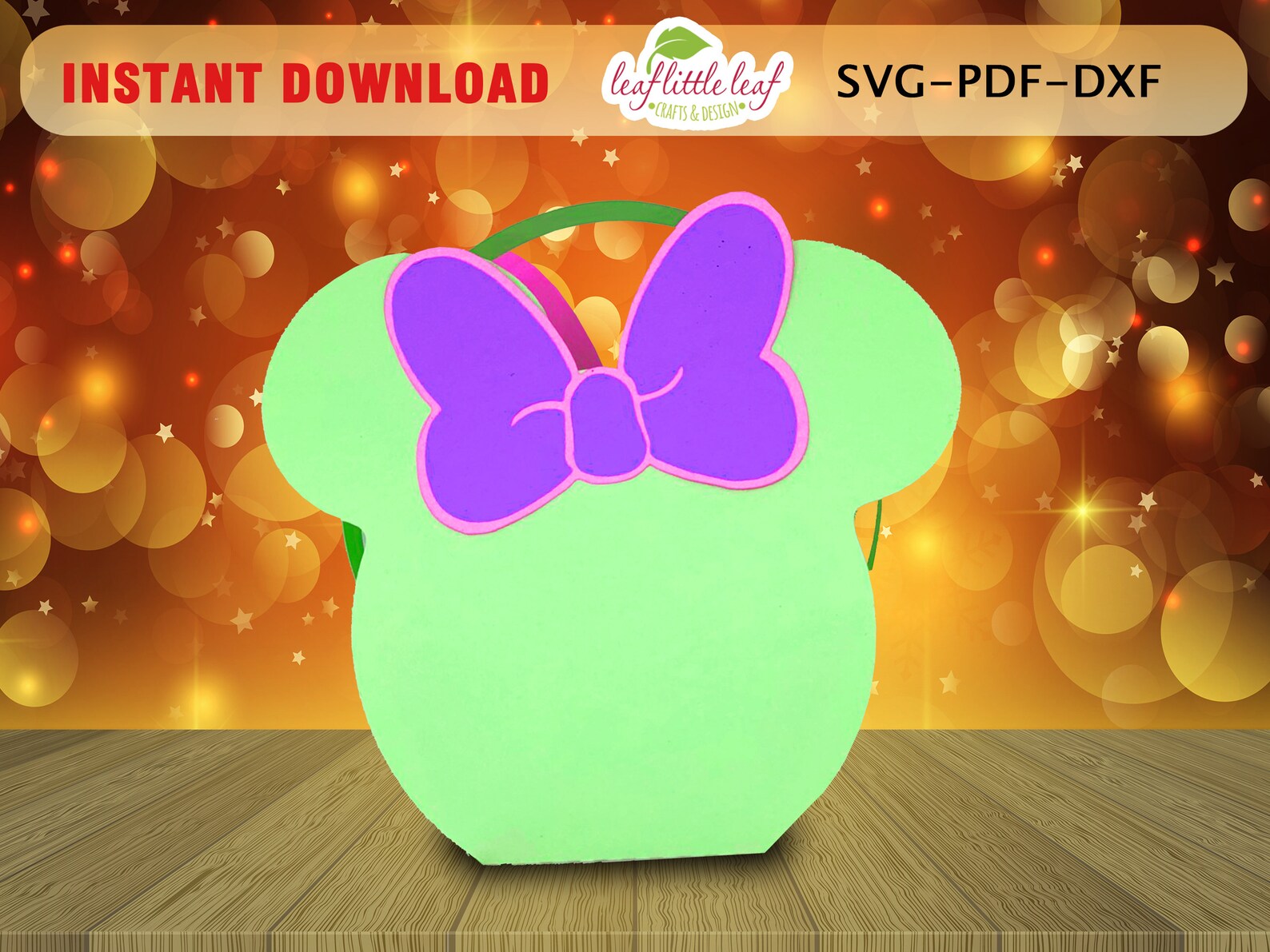 Mickey Box Template, Mickey Treat Box, Mickey Template, Valentine ...