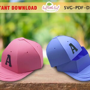 Cap Treat Box Template, Hat Treat Box, Hat Box Template, Valentine ...