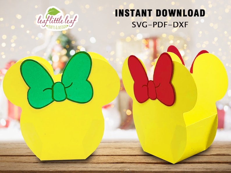 Mickey Box Template, Mickey Treat Box, Mickey Template, Valentine ...