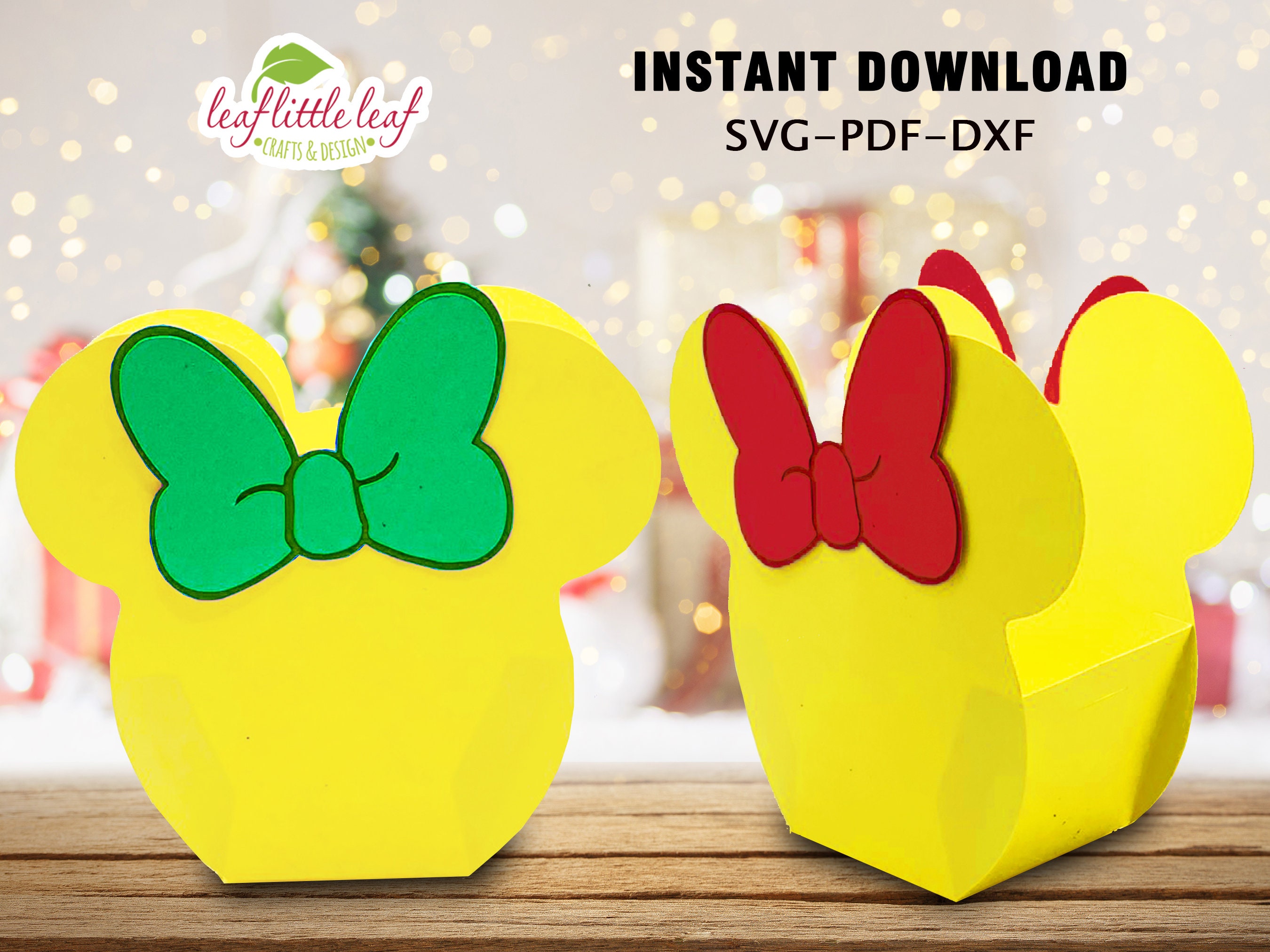 Mickey Box Template, Mickey Treat Box, Mickey Template, Valentine ...