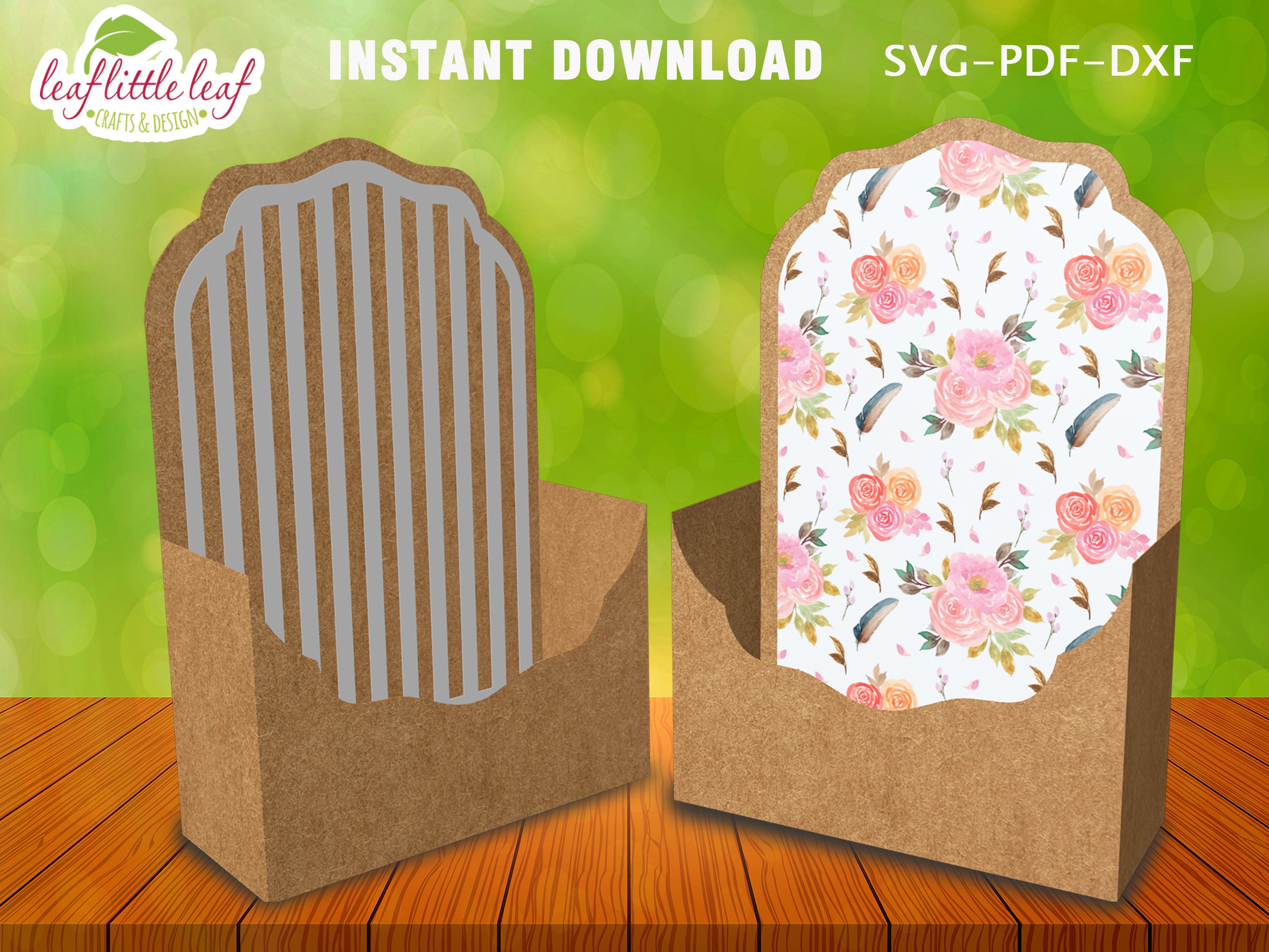 Envelope Happy Mother's Day Box Template Envelope Flower - Etsy