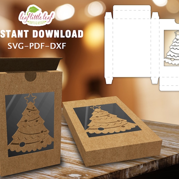Christmas Tree Box - Etsy