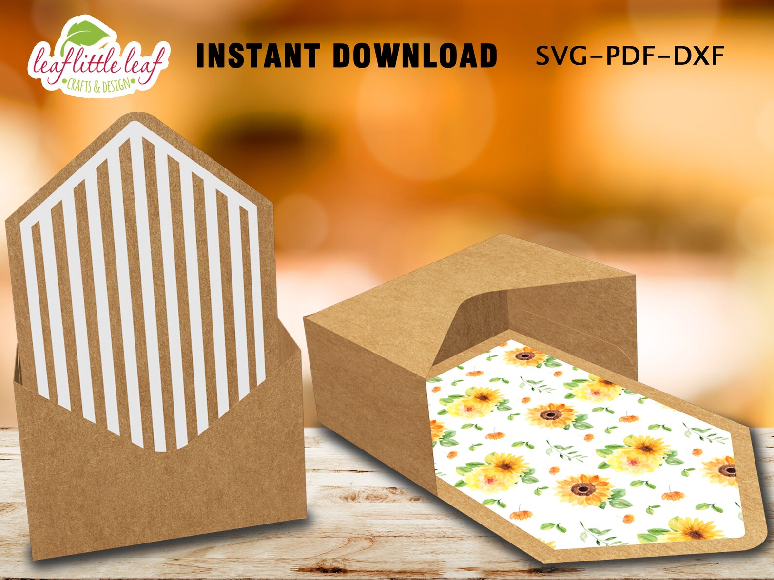 Envelope Gift Box Template Envelope Flower Package Envelope - Etsy